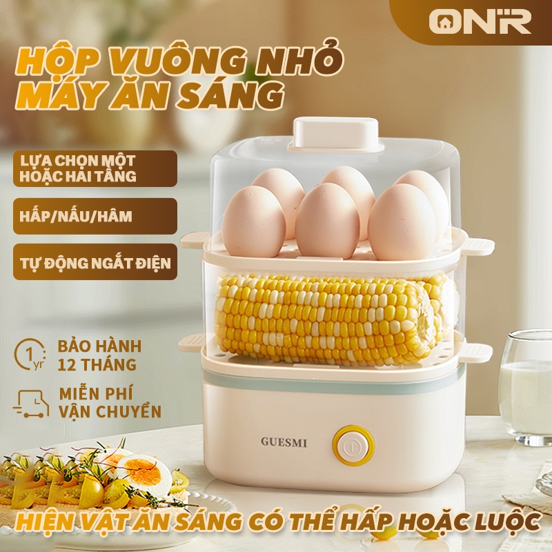 ONR, Nồi Hấp Điện, Hai Tầng Tự Động Đa Năng Tiện Dụng Mini, BH 12 tháng ...