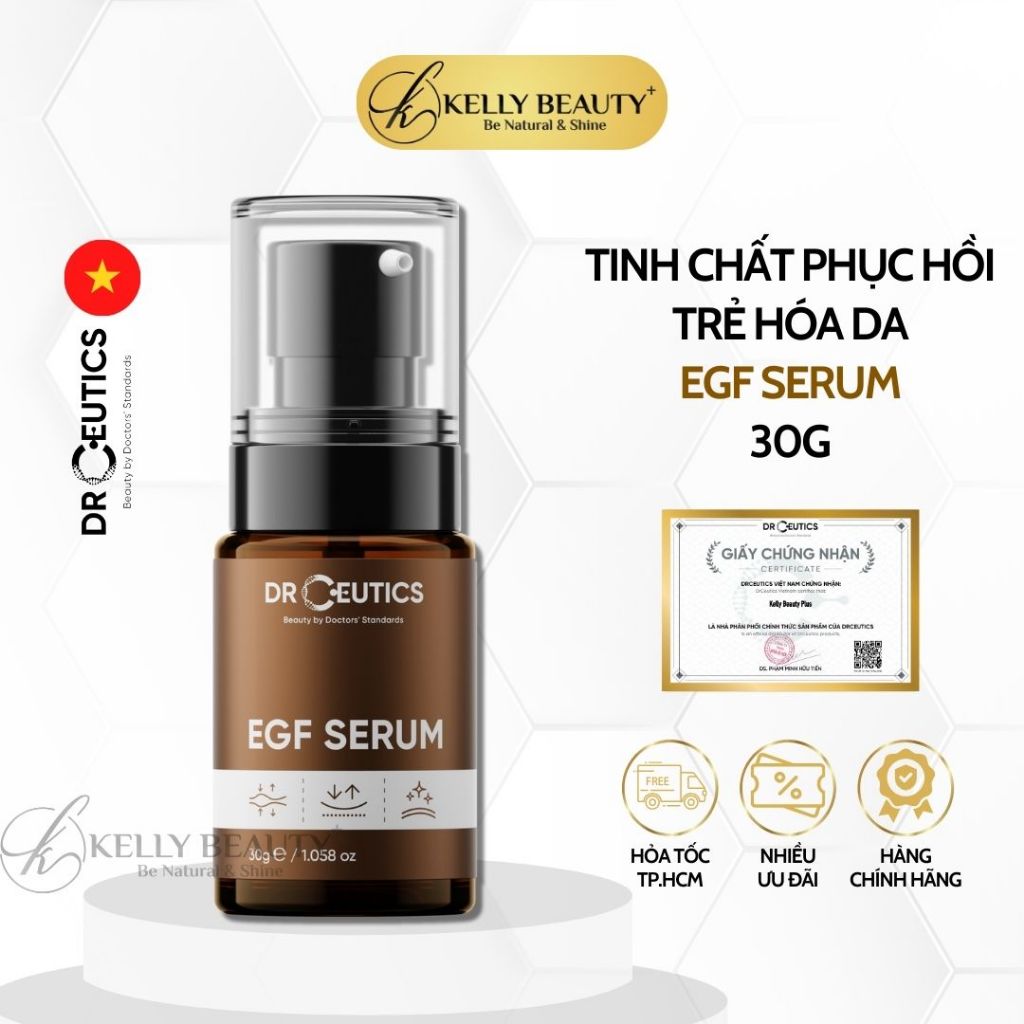 DrCeutics EGF Serum - Tinh Chất Phục Hồi Trẻ Hóa Da | Kelly Beauty ...
