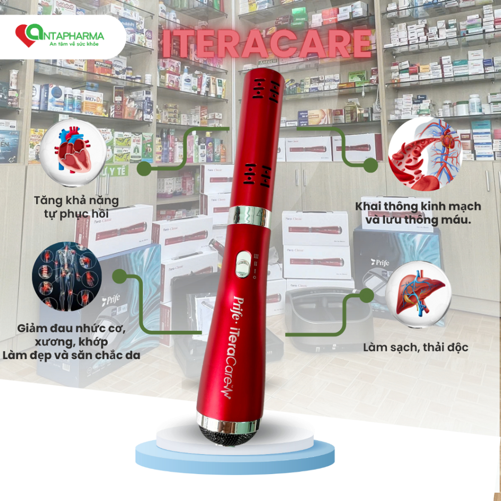 Máy iTeraCare Classic Prife, thiết bị hỗ trợ phục hồi sức khỏe công nghệ cao. | Shopee Việt Nam