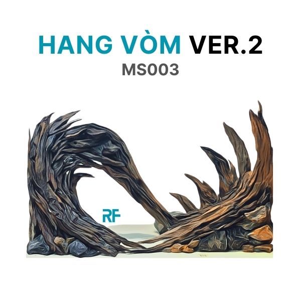 Layout Hang vòm ver.2 dùng trang trí Bể Cá Mini 30x20x20cm (Ms003 ...