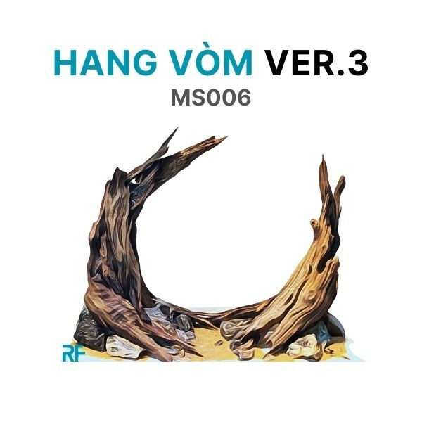 Layout Hang Vòm ver.3 setup tiểu cảnh cho bể thuỷ sinh mini 30x20x20cm ...