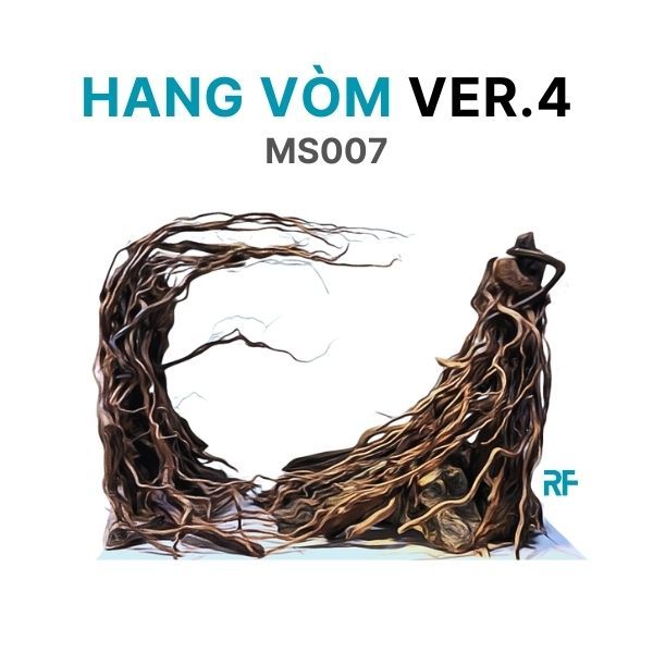 Layout Hang Vòm ver.4 trang trí hồ kính kích thước 30x20x20cm (Ms007 ...