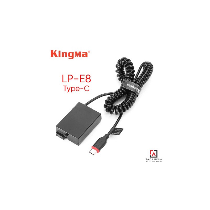 Pin Ảo - Dummy Battery KingMa Cho Canon LP-E8 Cổng Type-C | Shopee Việt Nam