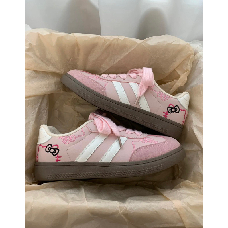 ( SẴN - HỎA TỐC ) Giày Thể Thao Nữ Hình Thêu Hello Kitty Xinh Xắn Kèm ...