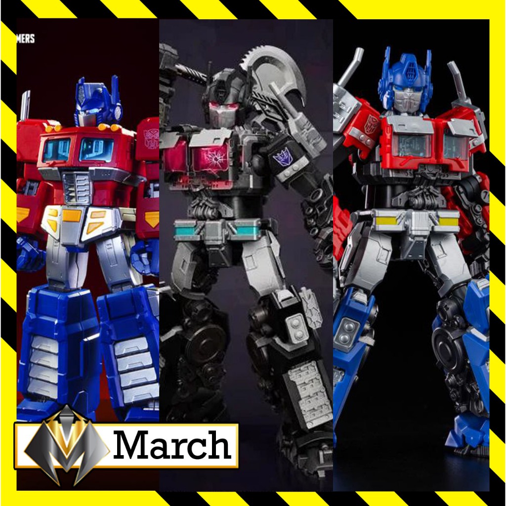 Mô hình lắp ráp Blokees Transformers Optimus Prime G1 và Nemesis Prime ...