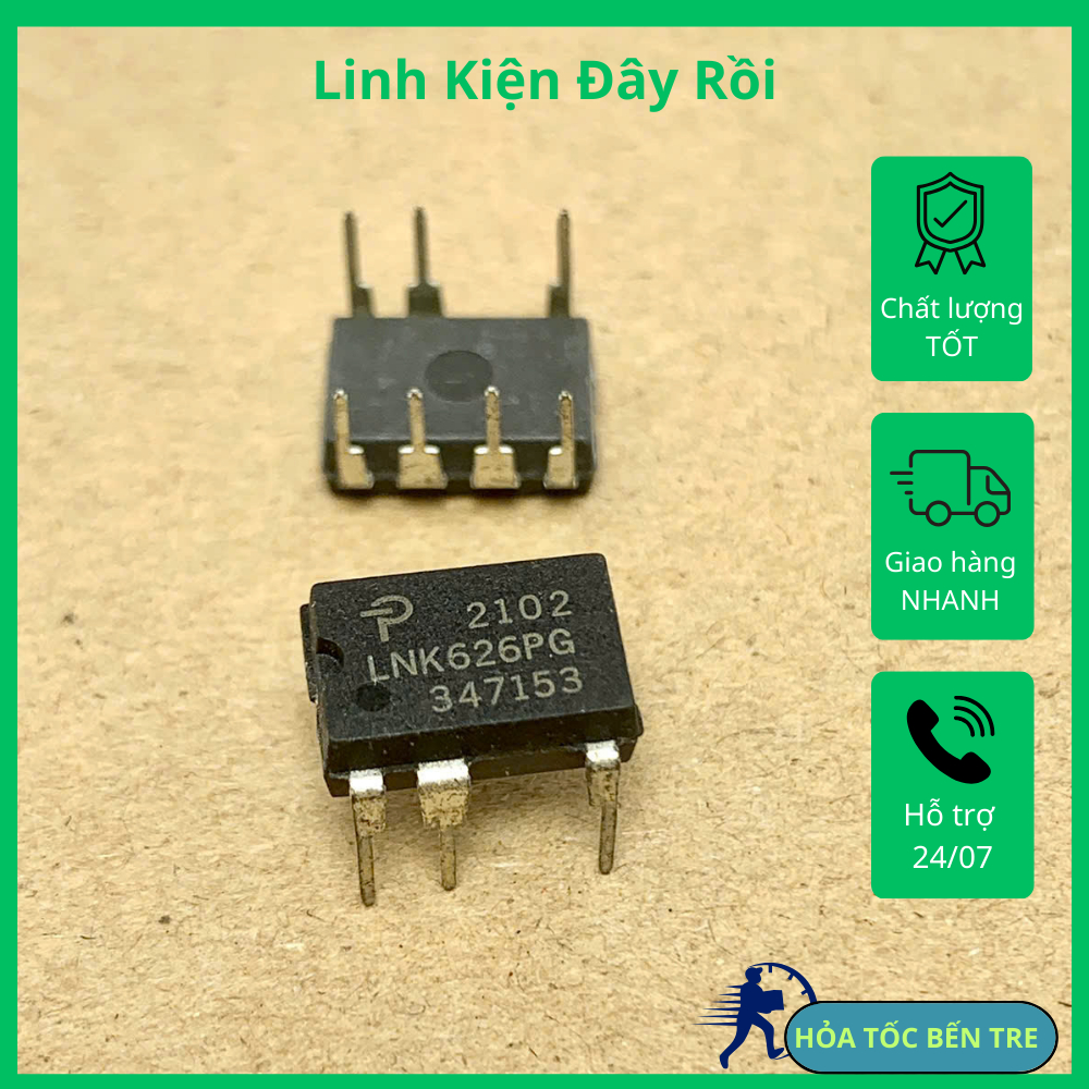 2 sản phẩm LNK626 LNK626PG DIP-7 chính hãng P | Shopee Việt Nam
