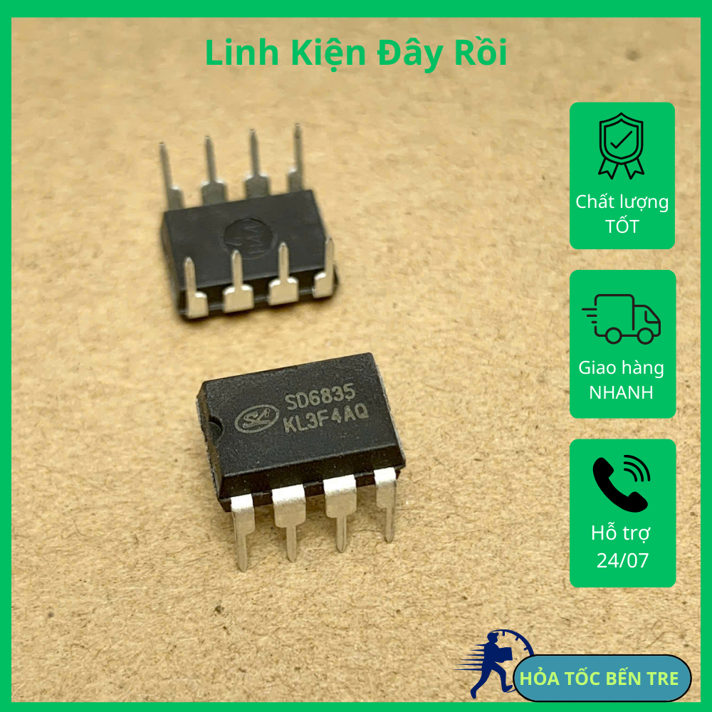 IC nguồn SD6835 6835 SDH8635 8635 DIP-8 | Shopee Việt Nam
