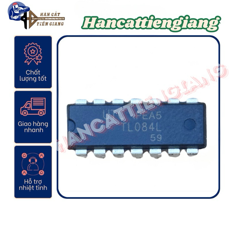 IC TL084 DIP-14 IC Chân Cắm Dán Chính Hãng | Shopee Việt Nam