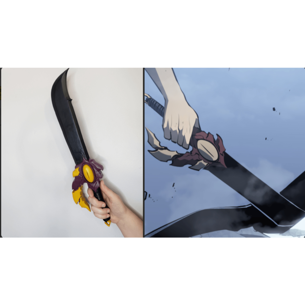 Phụ kiện hóa trang dao Cosplay Demon king anime solo leveling | Shopee ...