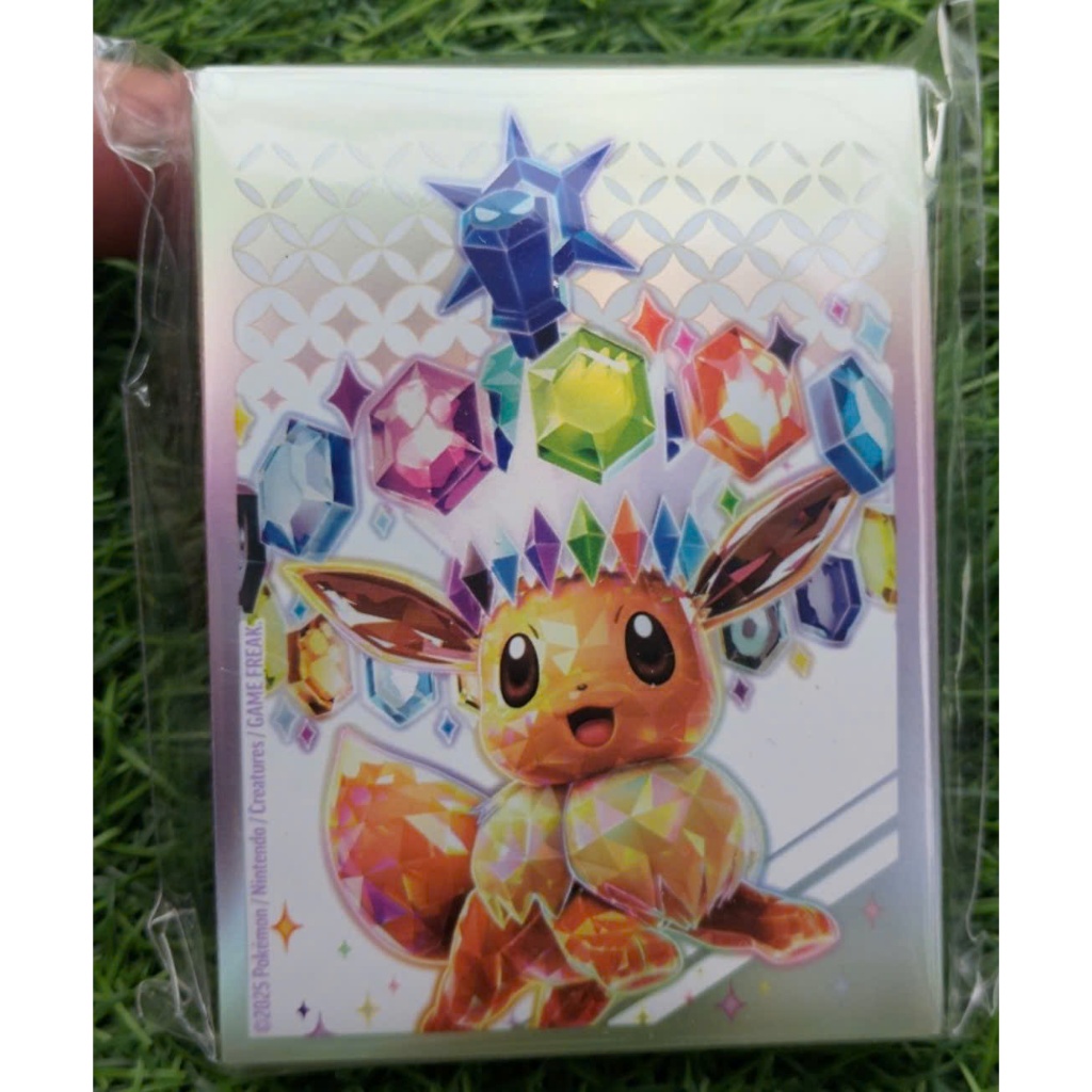 [KW2 Pokemon] [EN] 01 Gói 65 Sleeve Eevee Tera từ ETB Prismatic ...