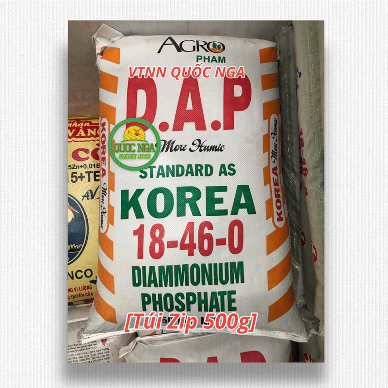PHÂN DAP 18-46-0+HUMIC [500g] TIÊU CHUẨN HÀN QUỐC, RA LẺ TỪ BAO 50kg | Shopee Việt Nam