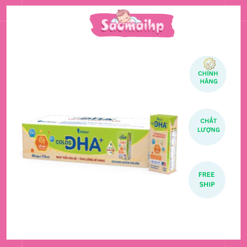 Sữa bột pha sẵn Colos DHA 110ml/180ml- thùng 48 hộp | Shopee Việt Nam