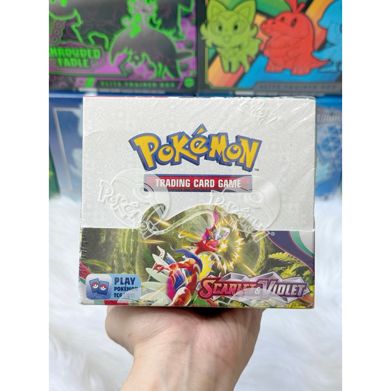 Pokémon TCG: Hộp thẻ bài Scarlet & Violet Booster Display Box (36 Packs) | Shopee Việt Nam
