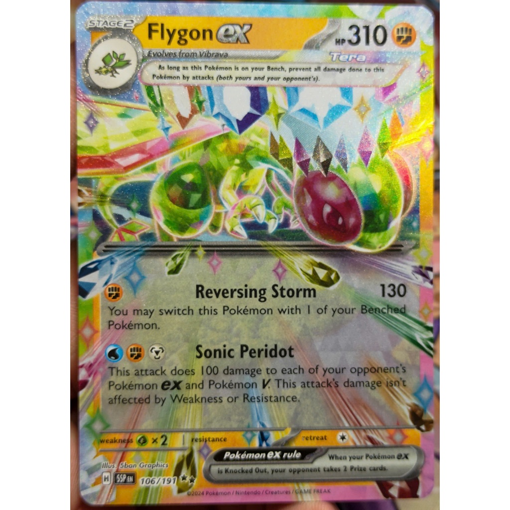 [KW2 Pokemon] [EN] Thẻ Flygon ex - 106/191 - Ultra Rare | Shopee Việt Nam