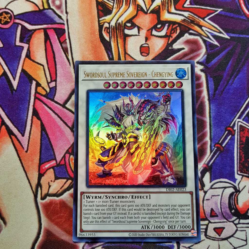 Thẻ bài Yugioh chính hãng | Swordsoul Supreme Sovereign - Chengying (AE ...