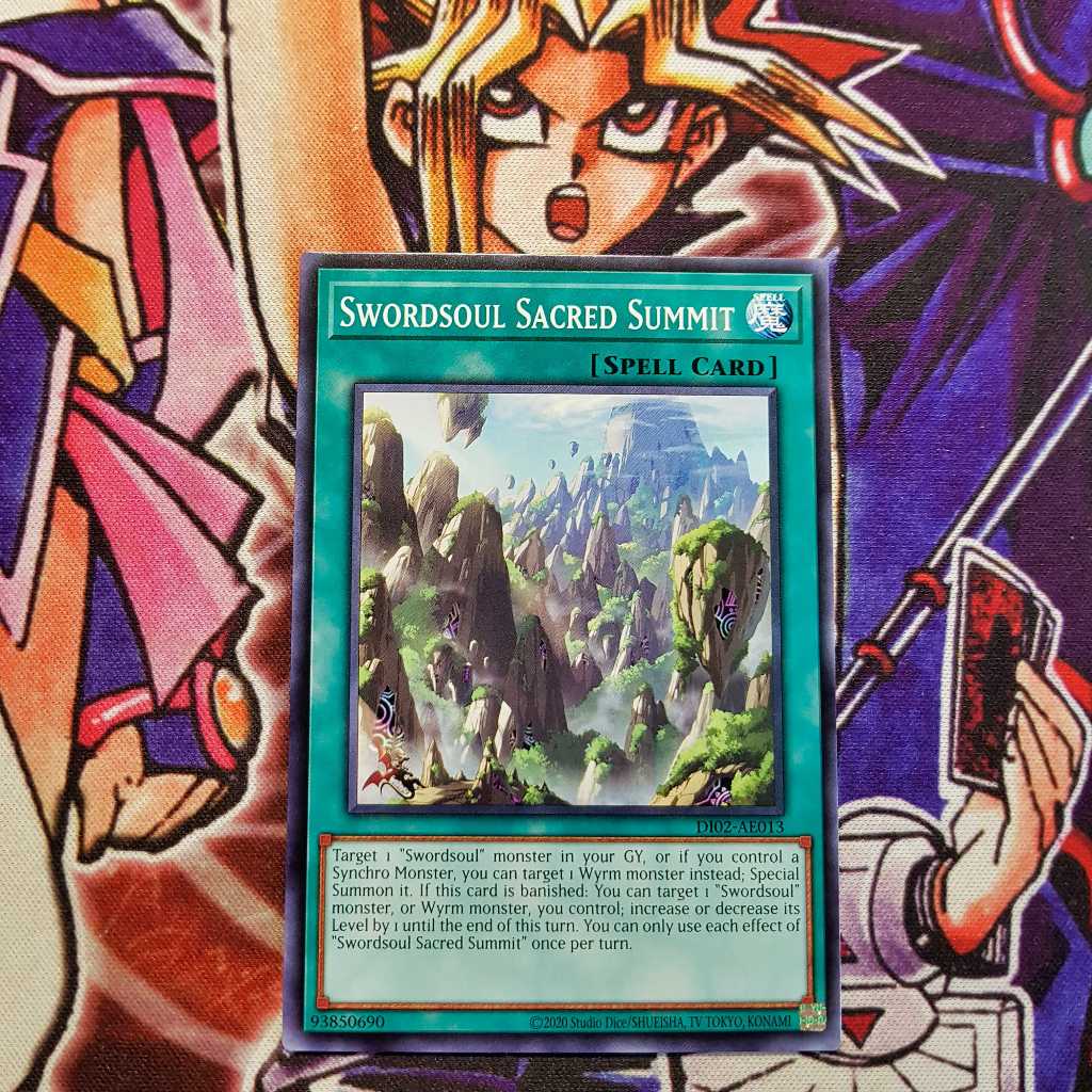 Thẻ bài Yugioh chính hãng | Swordsoul Sacred Summit (AE) | Common. | Shopee Việt Nam