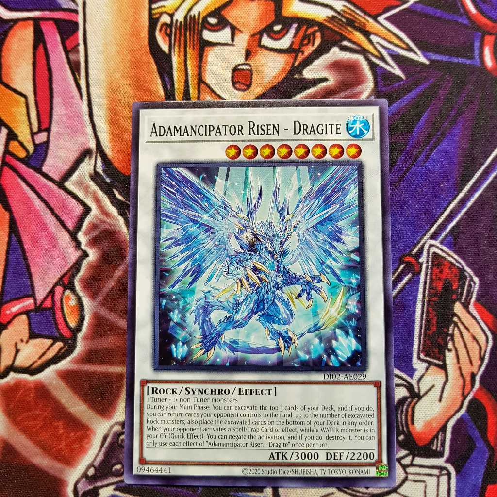 Thẻ bài Yugioh chính hãng | Adamancipator Risen - Dragite (AE) | Common. | Shopee Việt Nam