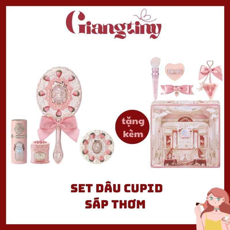 SẴN [FLOWER KNOWS] Bộ Sưu Tập 2025 Dâu Cupid strawberry Cupid SET mỹ ...