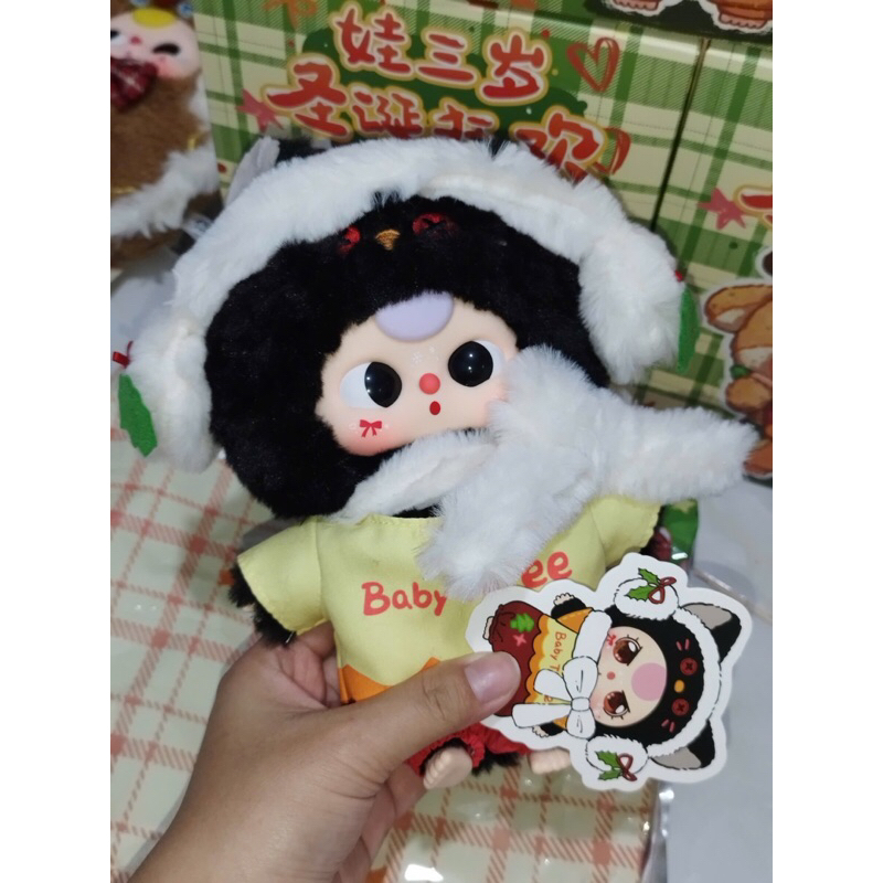 baby three noel mini [ đã khui pass còn hộp và card ] | Shopee Việt Nam