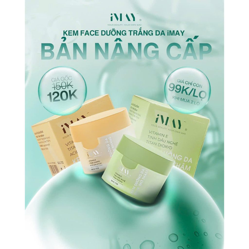 KEM FACE MÂY CREAM - KEM FACE IMAY (ĐẢM BẢO 100% CHÍNH HÃNG) | Shopee ...