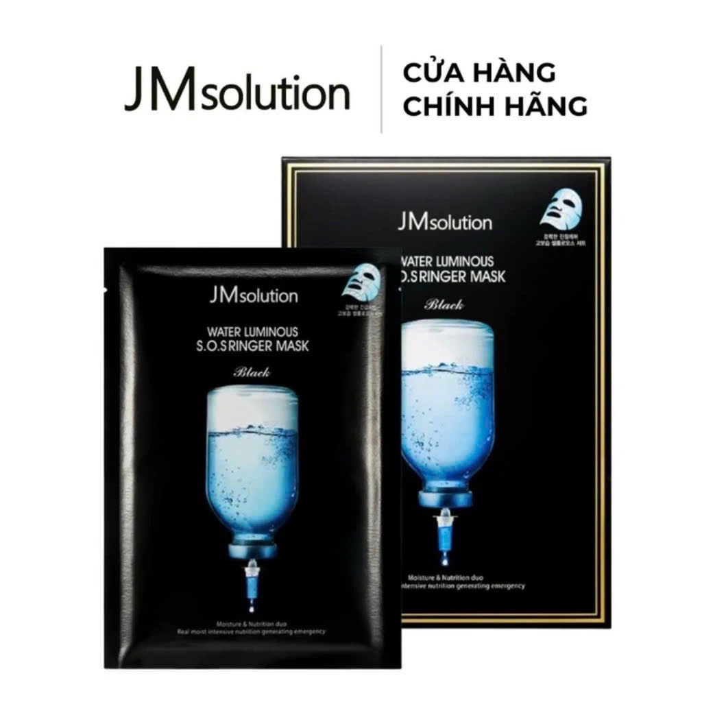 Mặt nạ JMsolution Water Luminous cấp nước, dưỡng ẩm, phù hợp với mọi loại da(10 miếng/hộp ...