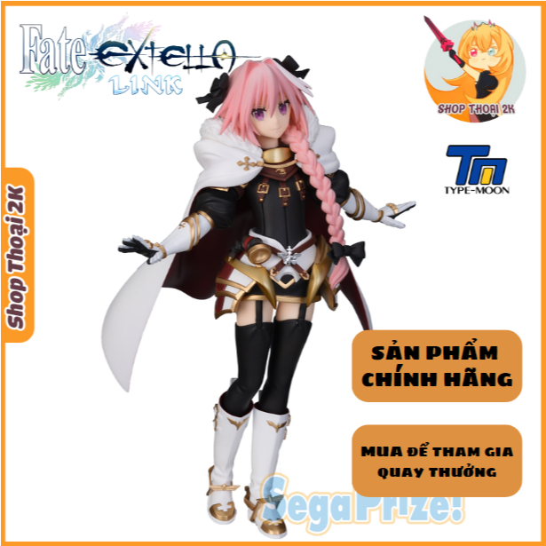 Mô Hình Astolfo/Rider, Fate / Extella Link - [SEGA] SPM Figure | Shopee ...