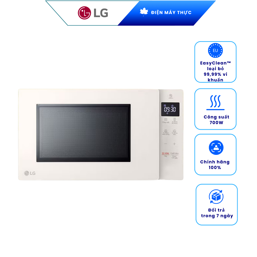 Lò Vi Sóng LG NeoChef™ dung tích 20l MS2032GIK - Màu be, phong cách và ...