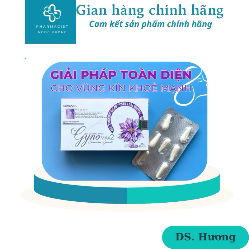 Viên Đặt Phụ Khoa GynoMAX, Bảo Vệ Và Chăm Sóc Vùng Kín Một Cách An Toàn ...