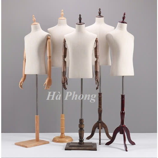 Manocanh Manocanh Nam Tay Gỗ Nâu, Gỗ Vàng, Gỗ Mộc, Thân Không Đùi ...