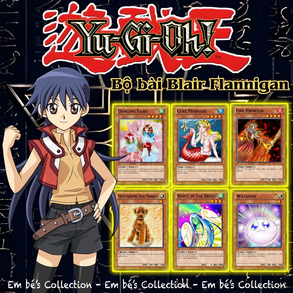 Full bộ 54 Card. Blair Flannigan. Yugioh Card Việt - Anh | Shopee Việt Nam