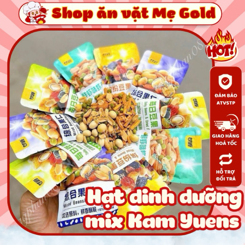 Hạt dinh dưỡng tổng hợp Kam Yuens nội địa TQ, hạt mix đậu & trái cây ...