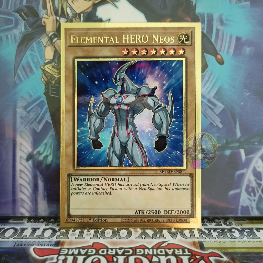 Elemental HERO Neos – MGED-EN004 – Premium Gold Rare [Thẻ bài Yugioh ...