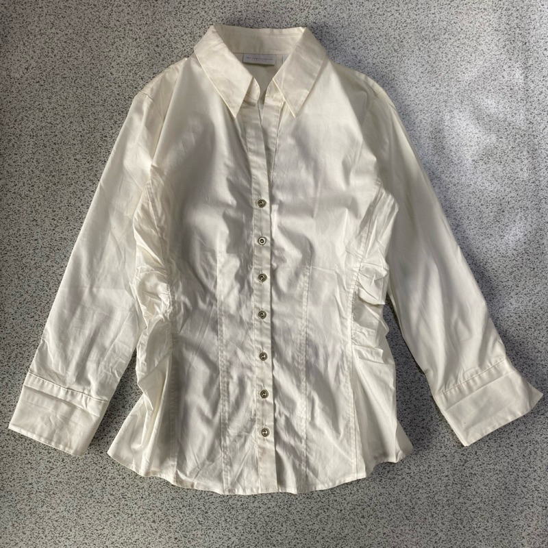 00367 Áo sơ mi nữ CHIPBONG hàng dư sơ mi dài tay màu trắng lỗi form thường size XS M L XL ...