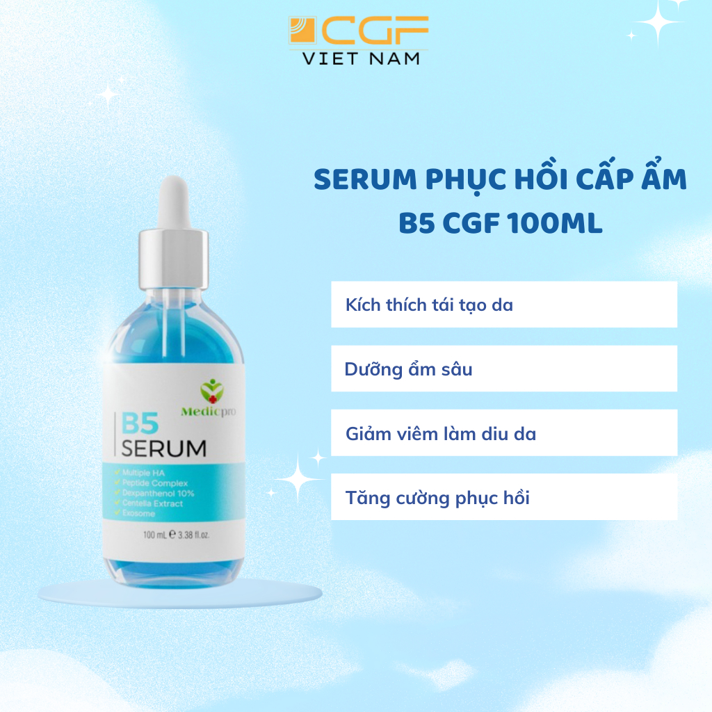 Serum phục hồi cấp ẩm B5 Medicpro Serum Whitening & Anti - Wrinkle CGF ...