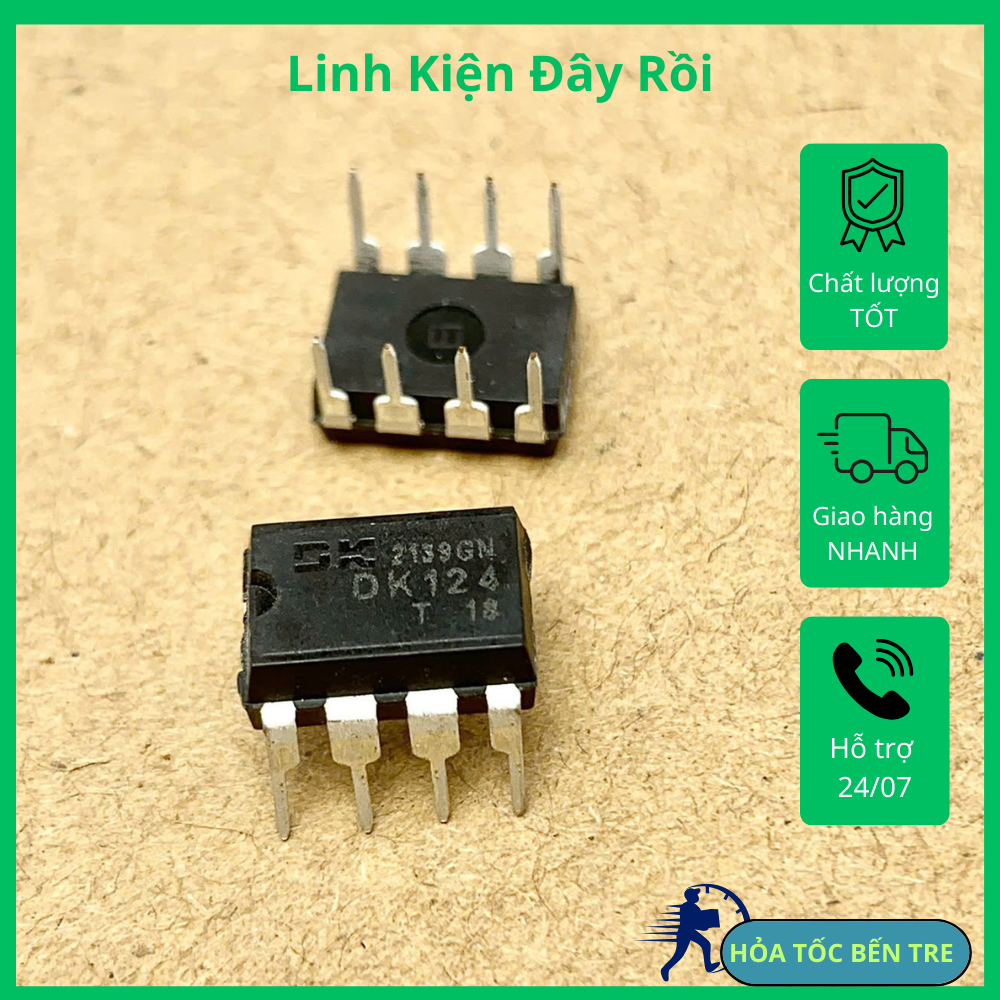 5 cái IC chuyển mạch DK124 DIP-8 | Shopee Việt Nam
