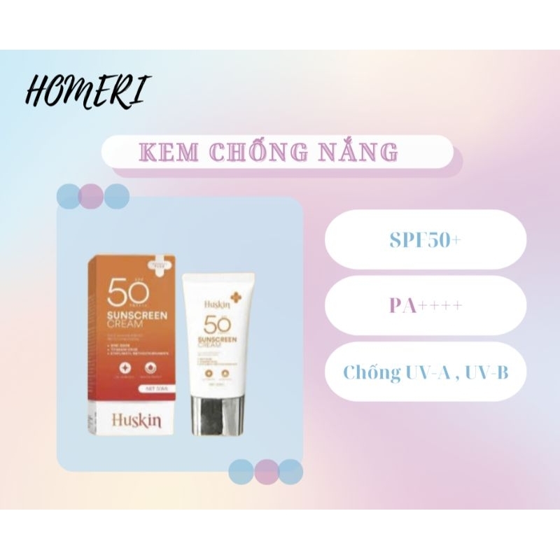 Kem chống Huskin SPF 50+, PA++++ | Shopee Việt Nam