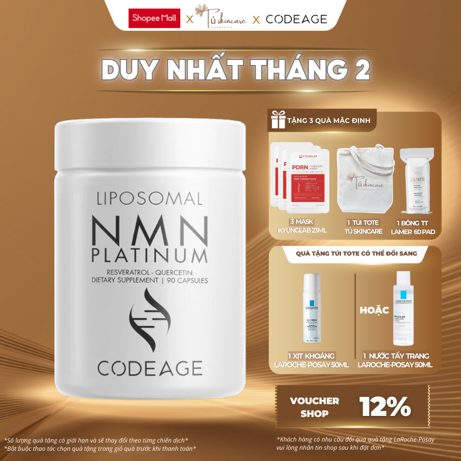 Viên Uống Chống Lão Hóa Code Age NMN, Tăng Cường Tuổi Thọ & Làm Đẹp Da ...