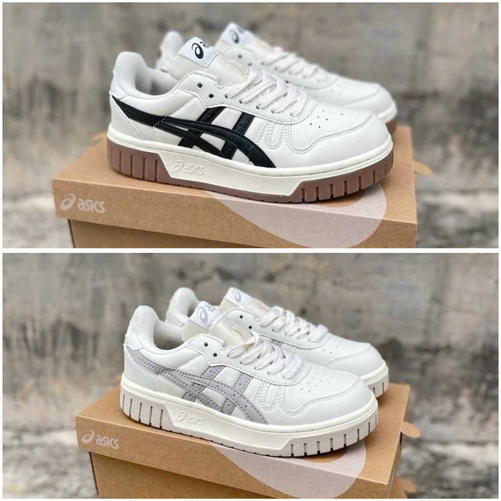 Giày Asics Court MZ Black & Cream Nam Nữ, Giày Thể Thao Acics Bản Cao ...