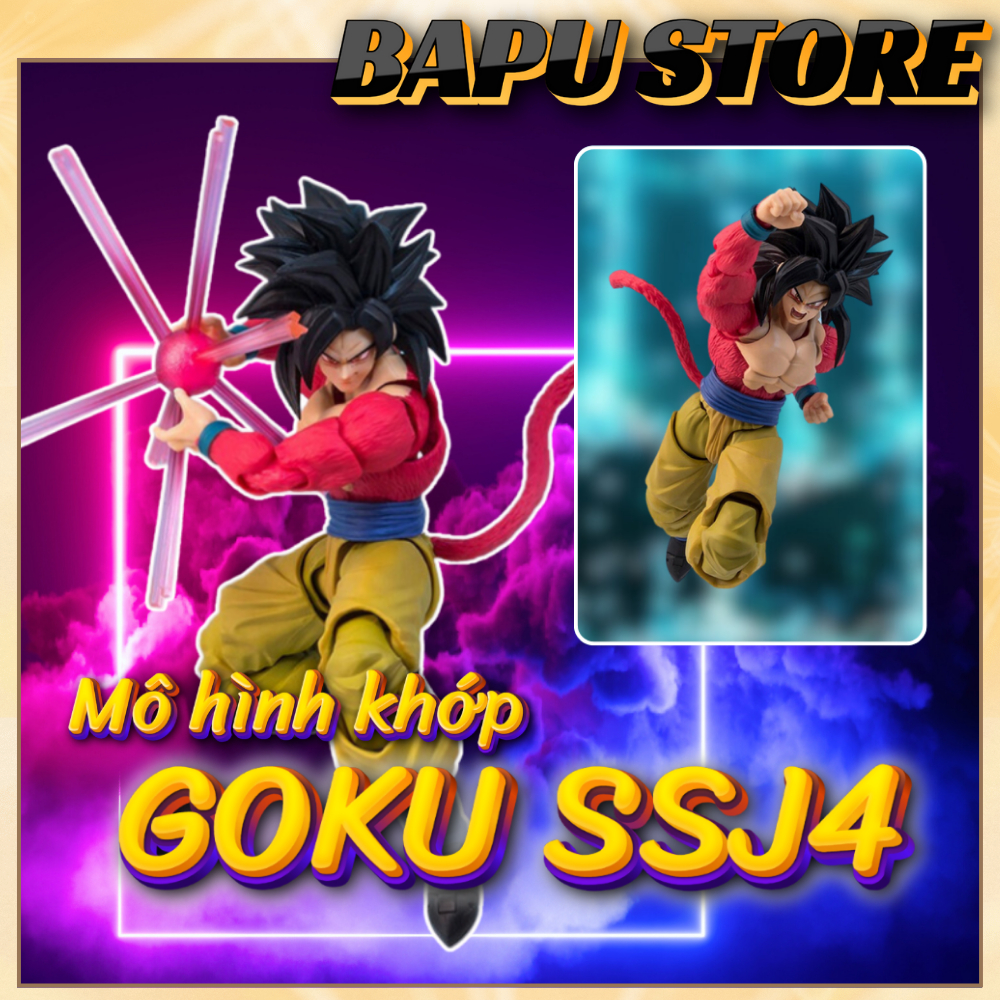 Mô hình goku ssj3 ssj4 có khớp giá rẻ anime dragon ball hình dạng ...