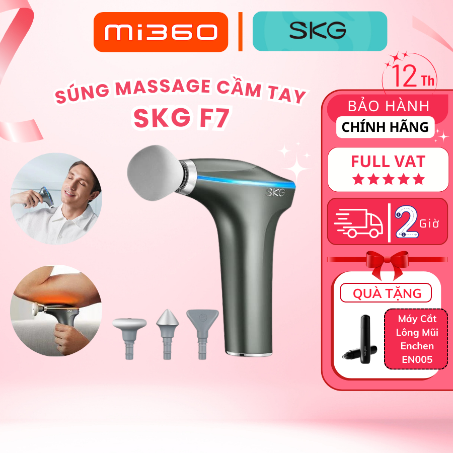 Máy Massage Cầm Tay SKG F7 - hàng chính hãng | Shopee Việt Nam
