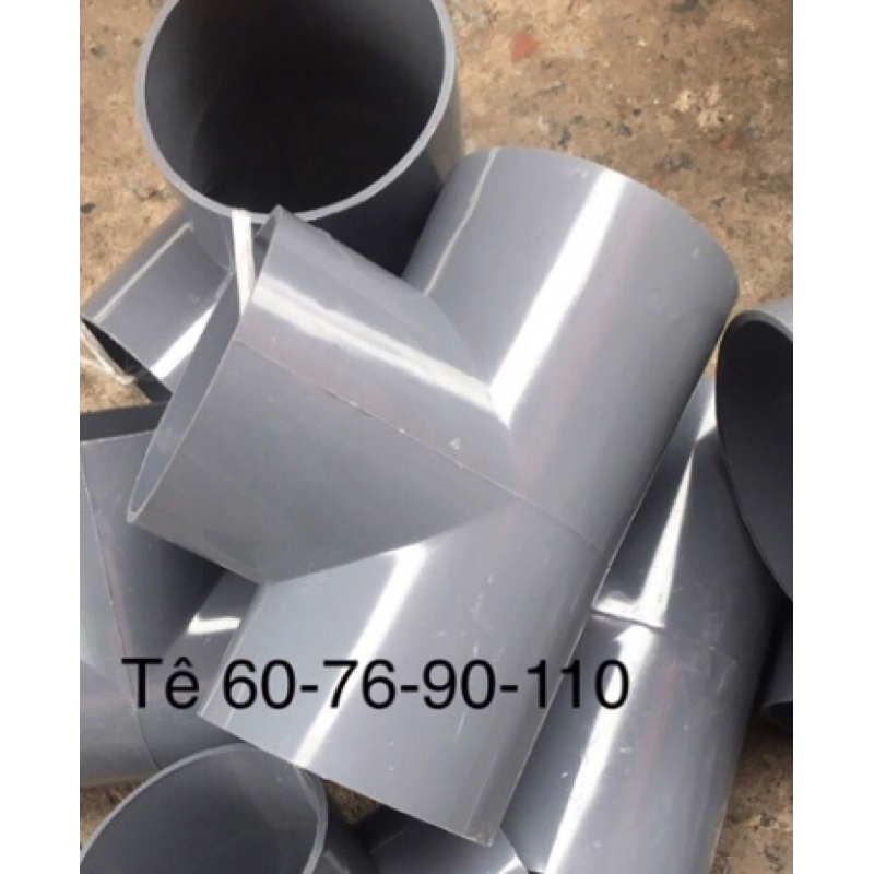 tê ống nhựa pvc 42-48-60 -76-90-110 thường | Shopee Việt Nam
