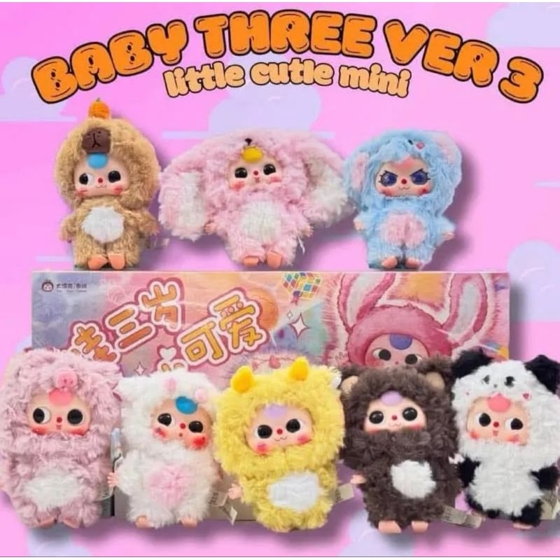 [Hàng sẵn - cam kết 100% chính hãng] | Baby three | BB3 | Blindbox Baby Three V3 Mini | Shopee ...