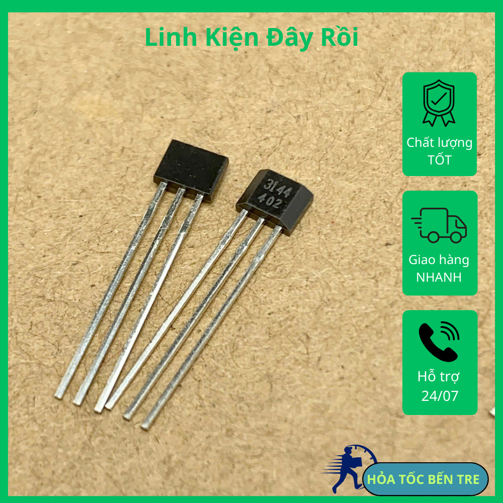10 sản phẩm IC hall IC từ trường A3144E 3144 TO-92 | Shopee Việt Nam