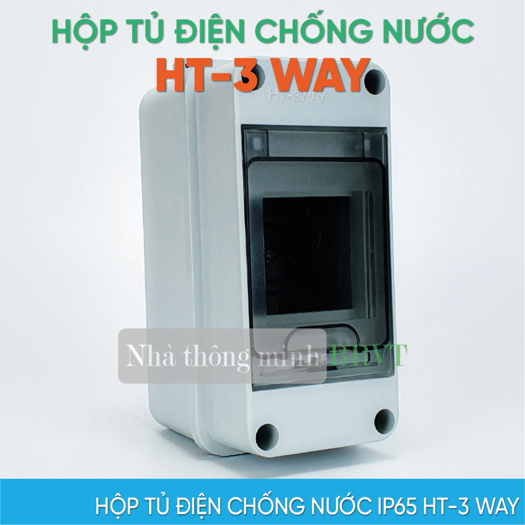 Hộp điện chống nước IP65 HT-3 WAY nhựa cao cấp ABS chống chịu va đập và ...