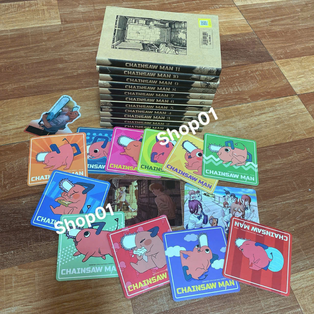 Bộ vở truyen.tranh Chainsaw man full trọn bộ 11q T1-11, csm Chain saw ...
