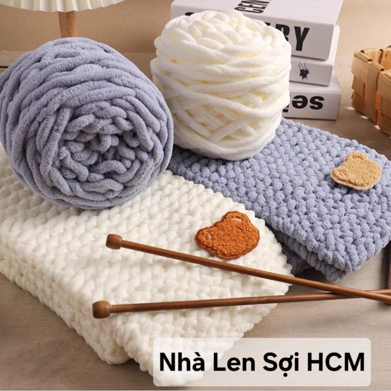 Len Nhung Đũa Sợi To Mềm Mịn | Shopee Việt Nam