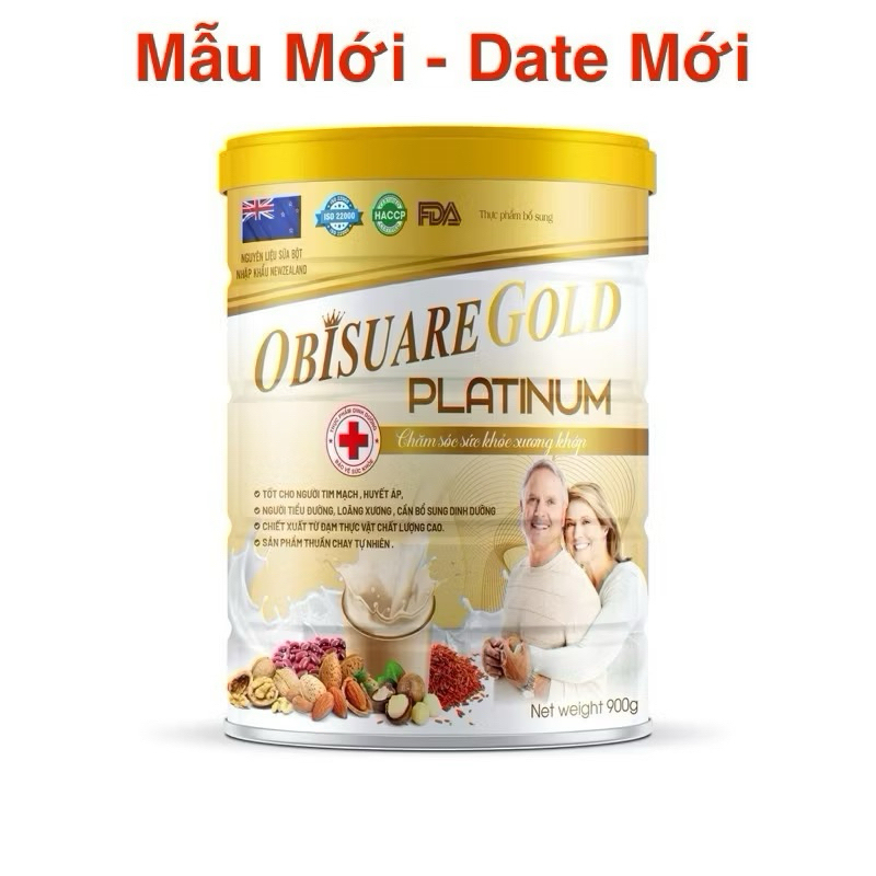 (CHÍNH HÃNG 900g) SỮA CHĂM SÓC SỨC KHỎE XƯƠNG KHỚP OBISURE GOLD ...