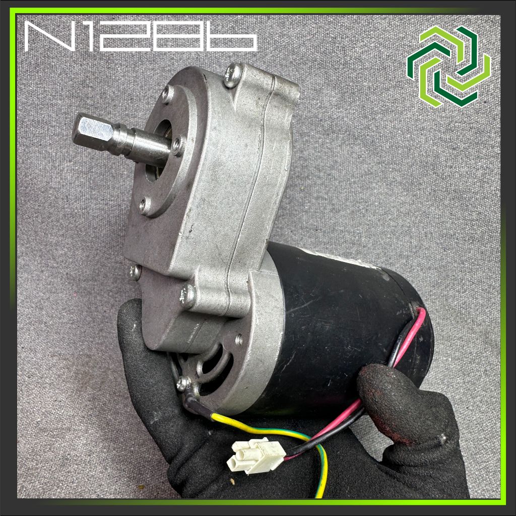 Cụm Motor máy ép chậm 220VDC 55 RPM Cụm Motor giảm tốc. Lực cực mạnh KD ...