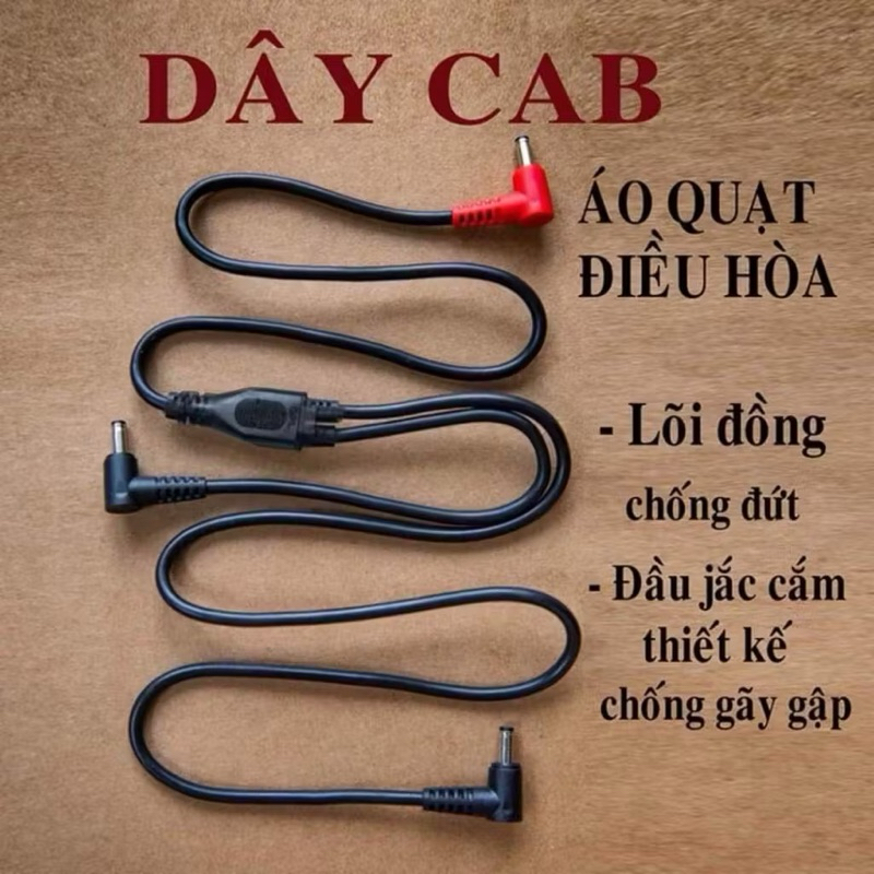 Dây kết nối áo điều hoà chống đứt chân kim DC và chân USB | Shopee Việt Nam