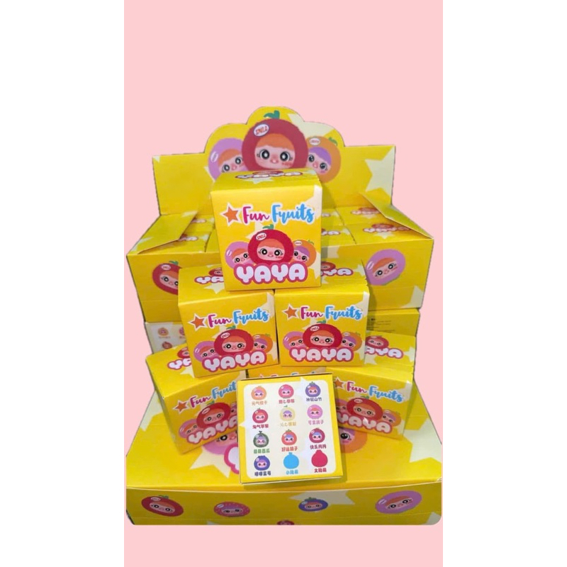 [ SẴN SHIP HOẢ TỐC SG ] SET 8 BLINDBOX YAYA FRUIT V2 BÚP BÊ YAYA TRÁI ...